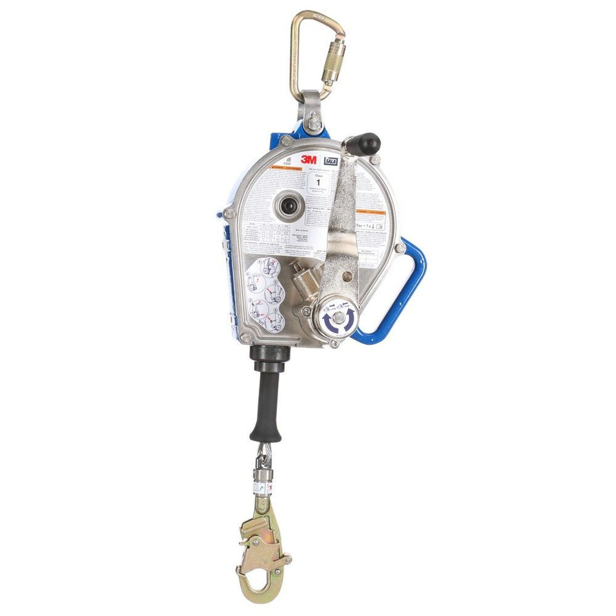 3M DBI SALA 3400149 Sealed-Blok 3-Way Retrieval Self-Retracting Lifeli ...