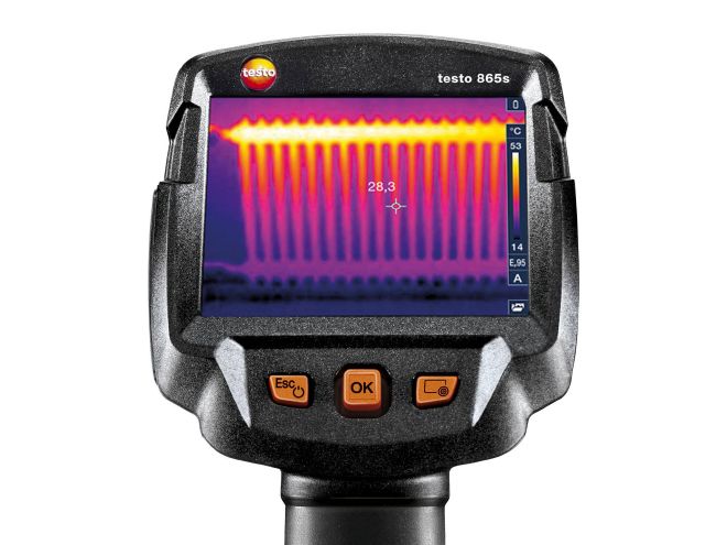 Testo 865s - Handheld Thermal Imager — Net Zero Tools